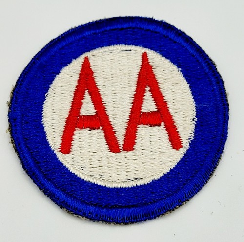 Authentic Vintage WW II U.S. Army 557"AA Command" Military Patch with ...