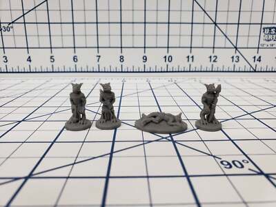 Set of 4 Kobolds - DND - Pathfinder - RPG - Dungeon & Dragons ...