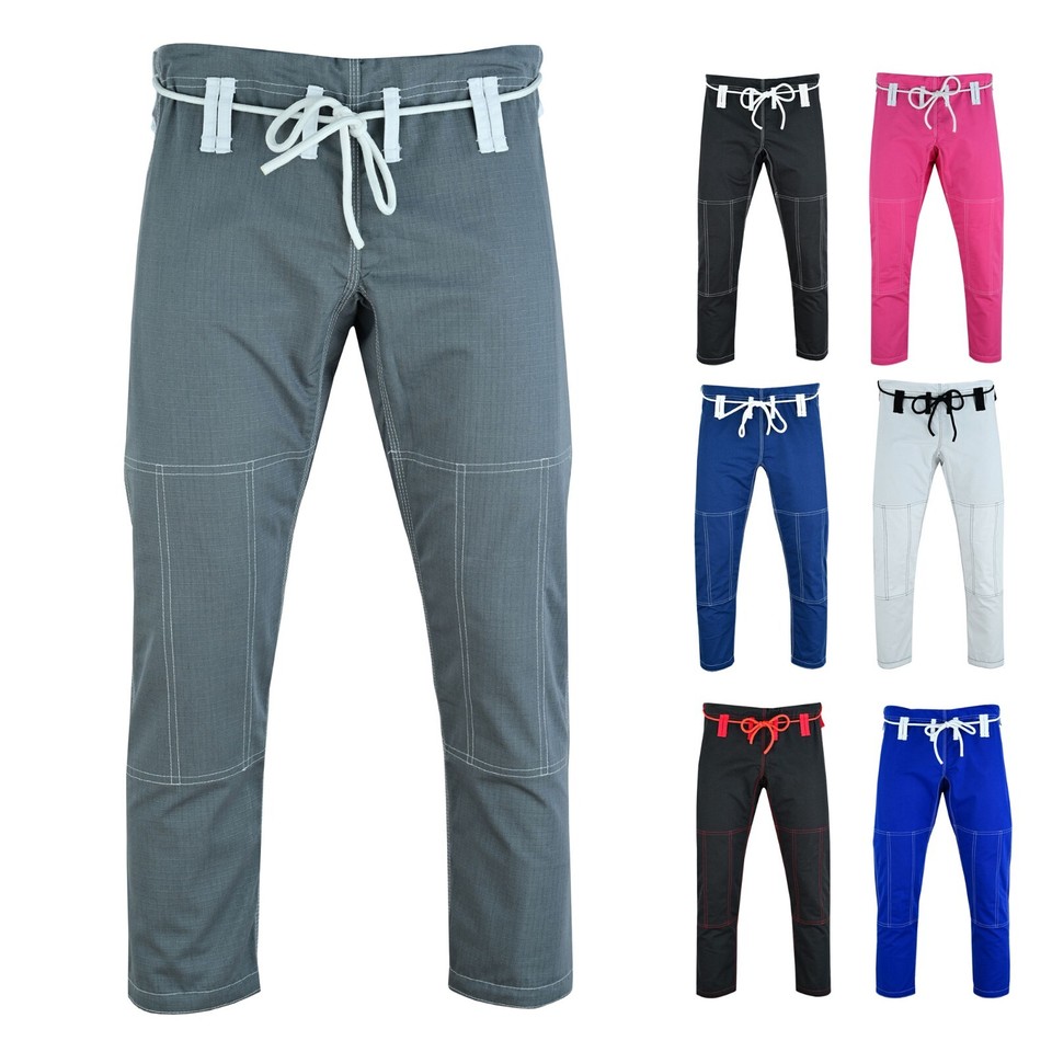 New BJJ Gi Pants Brazilian Jiu Jitsu Gi Pants Martial Arts MMA ...