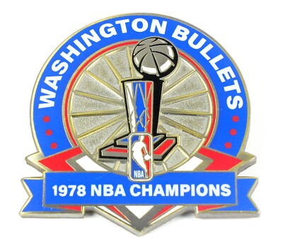 Washington Bullets 1978 NBA Champions Pin - Limited 1,000 | eBay