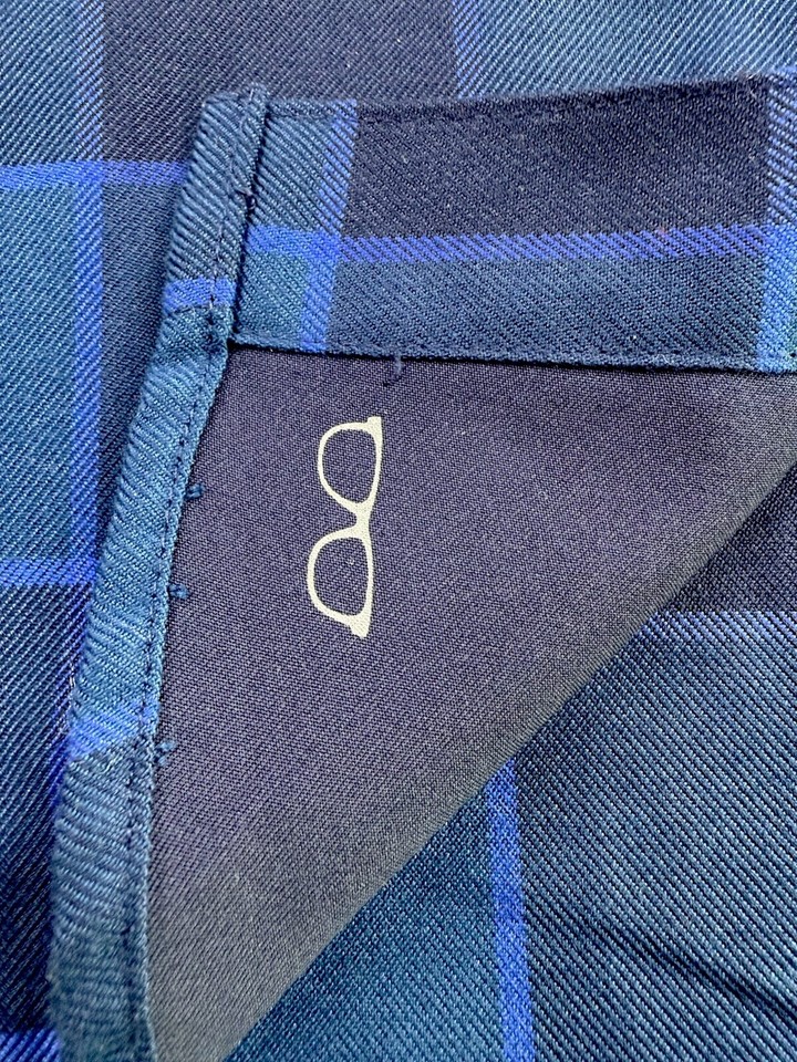 Dixxon Plaid Flannel Shirt Limited Edition Snap On Tools Blue Womens L ...