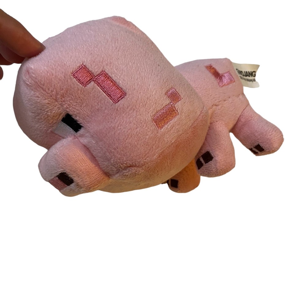 Minecraft Pink PIG 6" Plush Stuffed Animal Toy Mojang 2014 | eBay