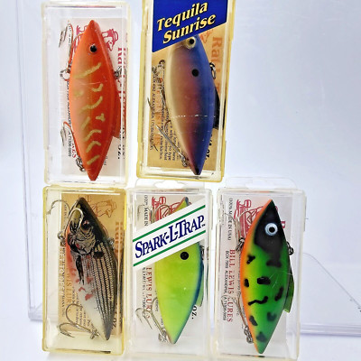 Vtg Bill Lewis Lures Rat-L-Trap 3/4 Oz Lipless Crankbait You Pick Color ...