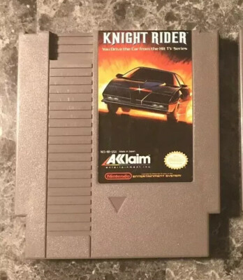 Knight Rider Nintendo Nes Vintage Video Game Only 21481103028| eBay