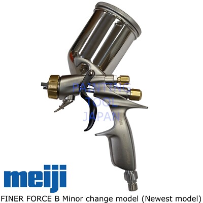 Meiji FINER FORCE B 1.6mm Mit Tasse Seite Sprühpistole für Klar Mantel ...