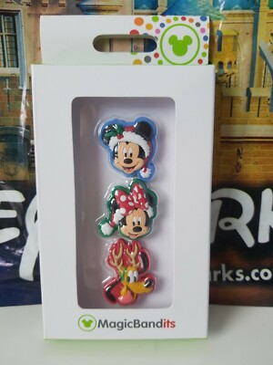 New Disney Holiday Christmas Magic Bandits Magicbandits Mickey Minnie ...