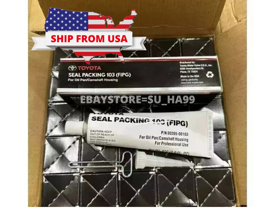 Genuine OEM Toyota Seal Packing 103 (FIPG) 00295-00103 3oz 1 Tube ...