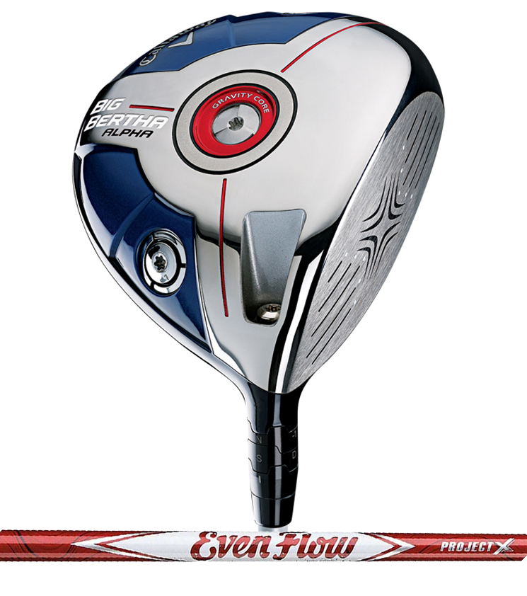 Callaway Big Bertha Alpha Driver, with EvenFlow Red Max Carry Shaft | eBay