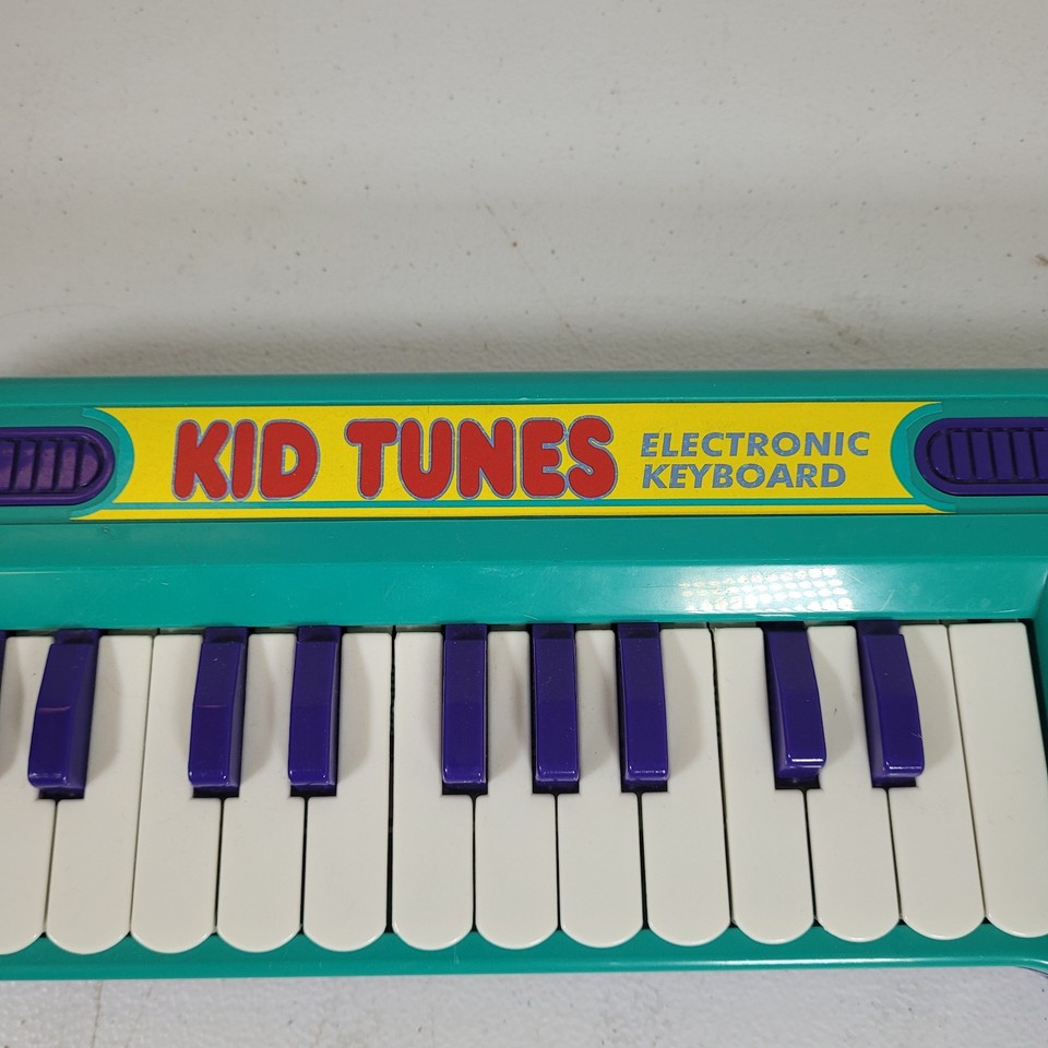 Kid Tunes Keyboard 80s 90s QC Pass Retro Colors Music Instrument Piano ...