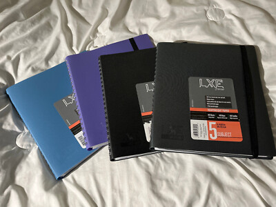 LXE 5 Subject Poly Wirebound Notebook, Heavyweight 20 lb. Paper ...