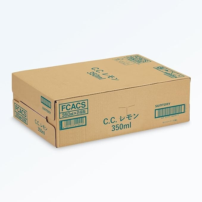 Suntory CC Lemon 350ml x 24 cans Lemon Flavor Soda Japanese Drink Juice ...