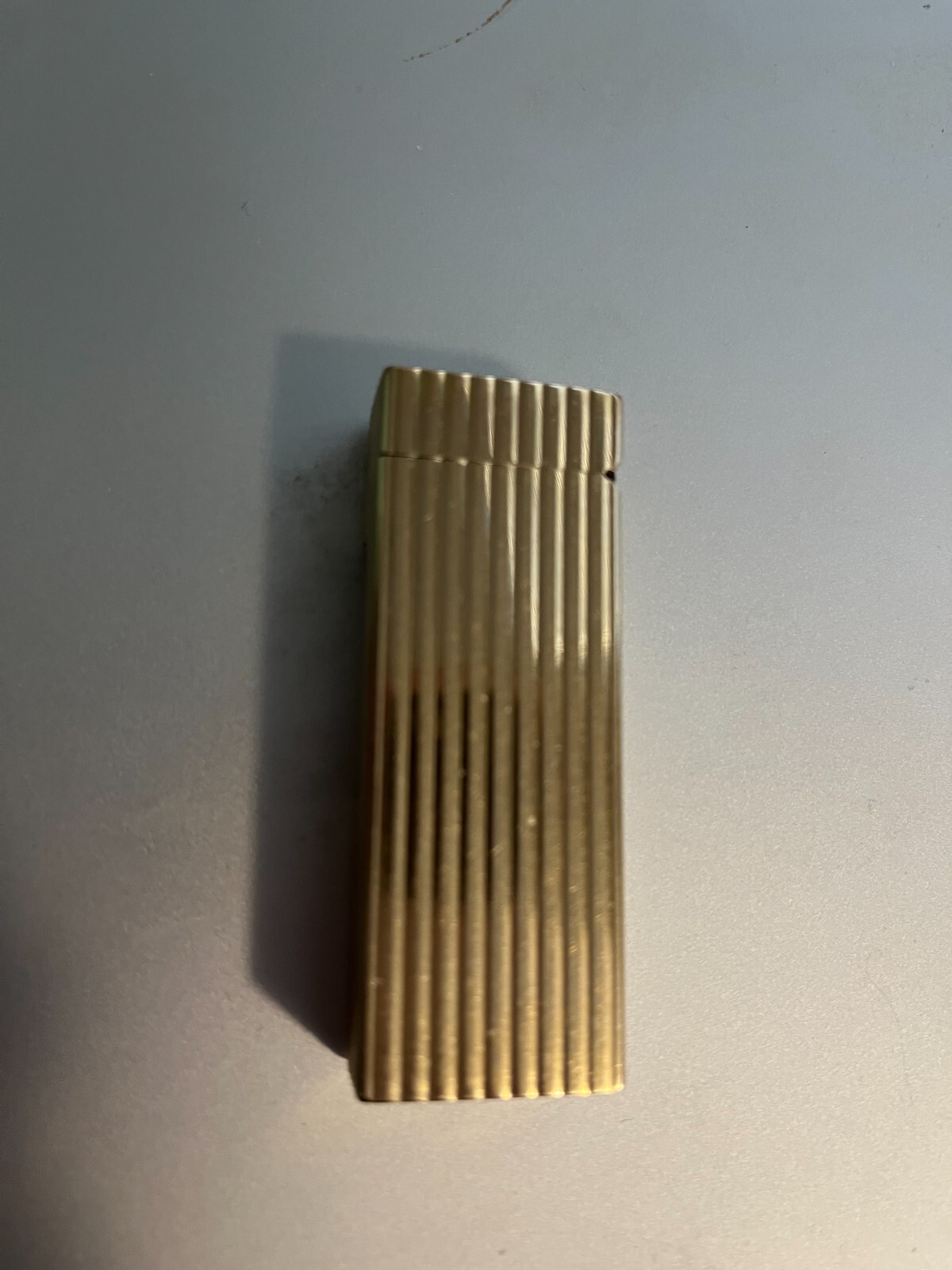 Vintage ALFRED DUNHILL Lighter SOLID 14K YELLOW GOLD JACKET 2 1/2 inch ...