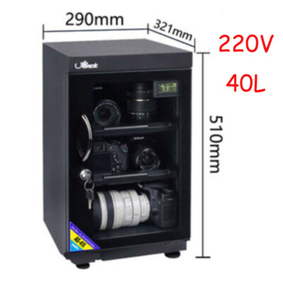 40L Camera Lens Equipment Storage Digital Electronic Dehumidify Dry ...