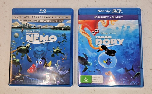 Finding Nemo Blu-ray 3D + 2D + DVD Ultimate Collector's Edition & Finding Dory3D | eBay