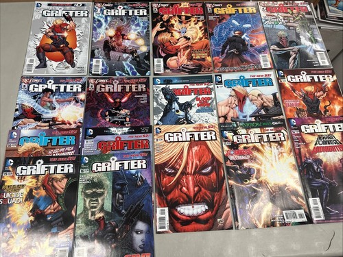 Grifter #1-16 + #0 Complete Set 0-16 Rob Liefeld DC COMICS New 52 2011 ...