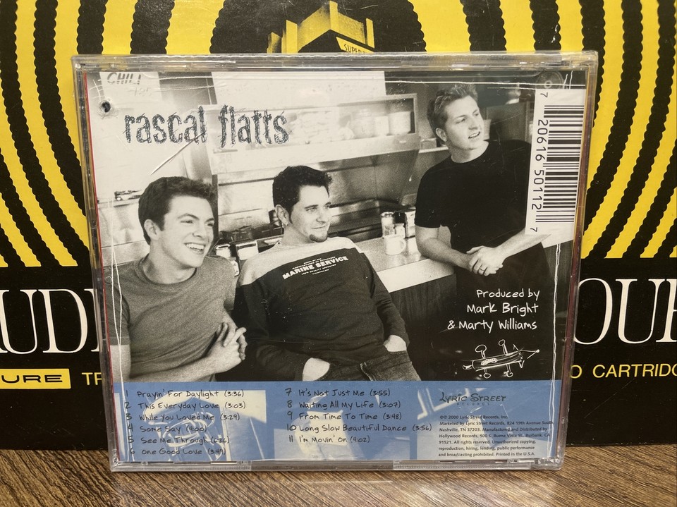 Rascal Flatts Self Titled CD New Sealed 2000 Country 720616501127 | eBay