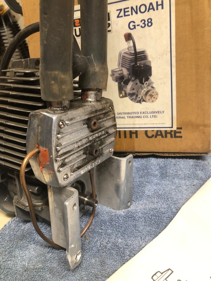 quadra zenoah 38cc gas engine estate find | eBay