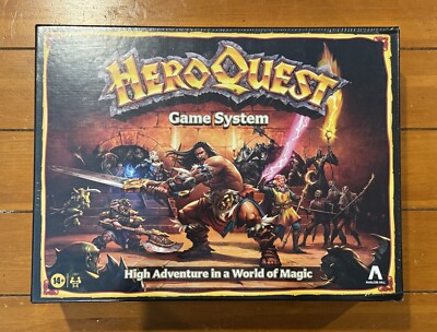 Hero Quest Game System Avalon Hill Hasbro 2021 Edition NEW | eBay