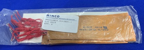 1 PKG OF QTY 6 MINCO HK5410R10.1L12EU (-) D/C 0619,POLYIMIDE THERMOFOIL ...