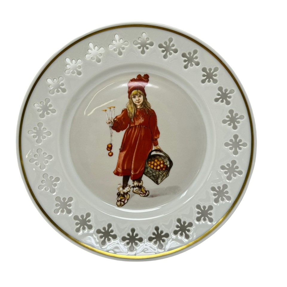 Vtg 1978 Bing & Grondahl IDUNA Udsnit af Carl Larssons Ltd Ed ...