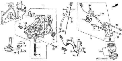 Genuine Honda Valve Assembly Spool 15811-P8E-A01 | eBay