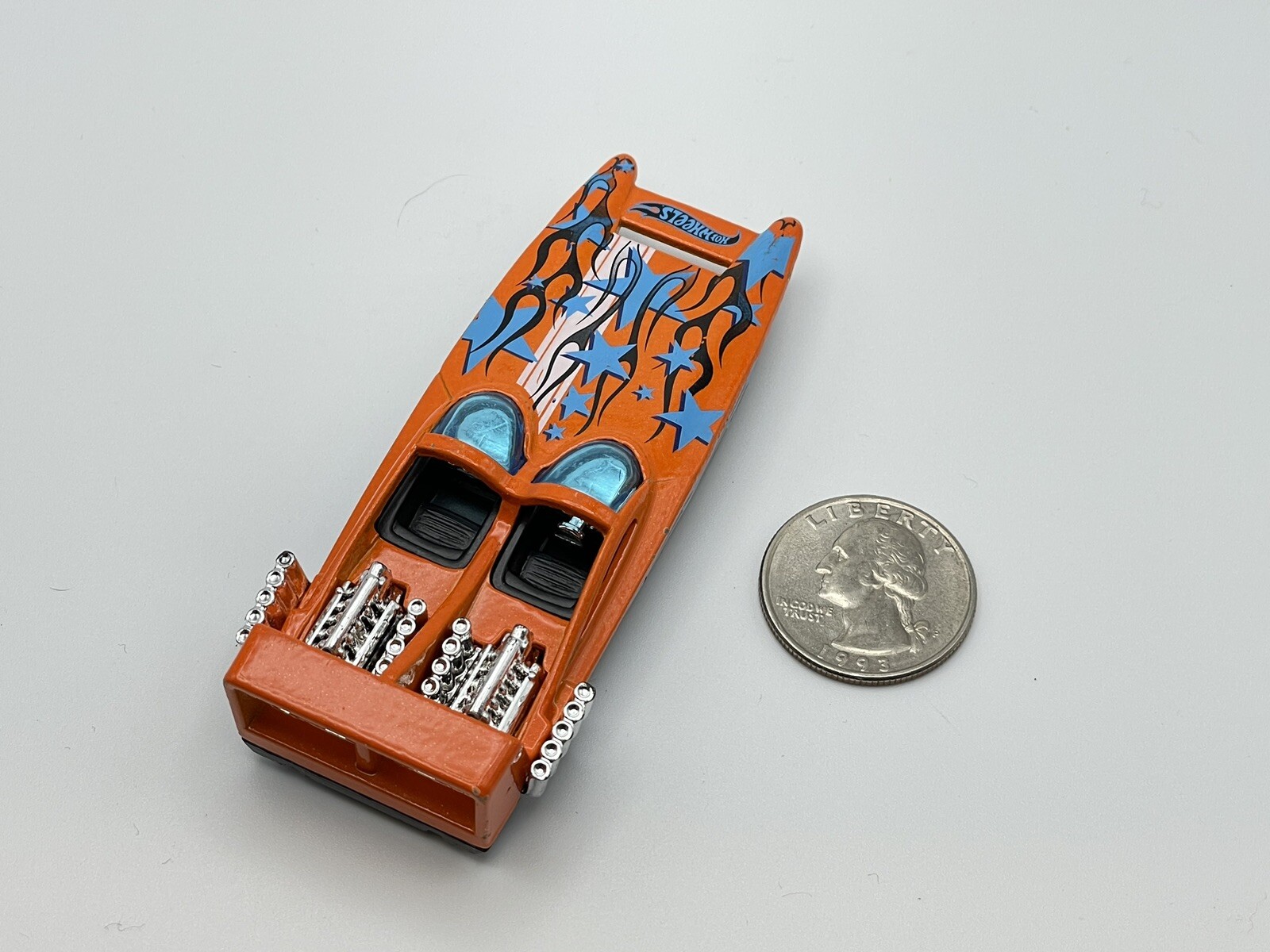 Hot Wheels H2GO Boat Racer Orange 1:64 Diecast No Packaging 2012 | eBay