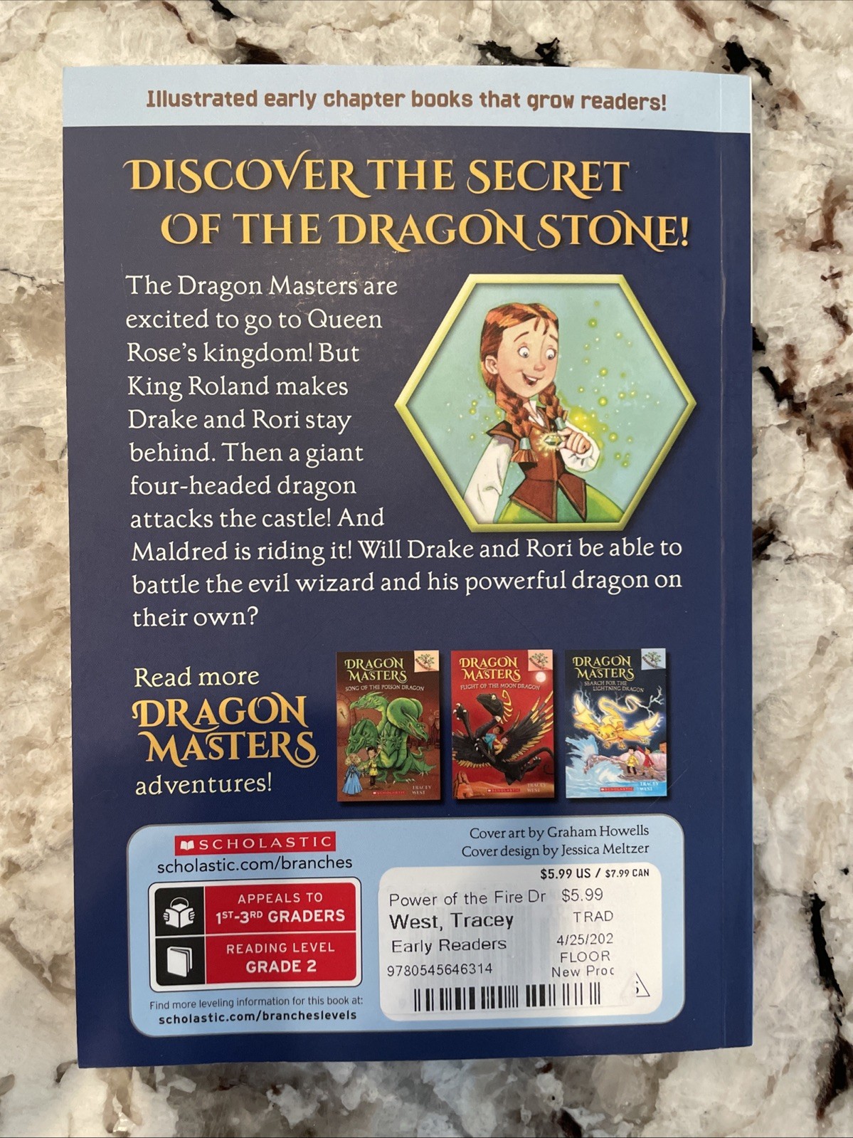Power of the Fire Dragon: a Branches Book (Dragon Masters #4) by Tracey ...