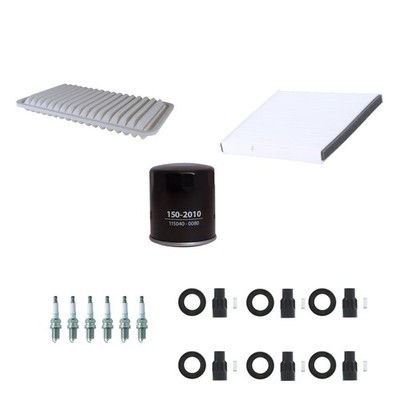 Denso Tune Up Kit NGK 6 Spark Plugs & Boots Kit for Camry ES330 Sienna ...