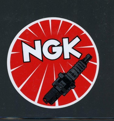 NGK Spark Plugs Reklamemarke Poster Stamp | eBay