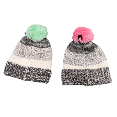 Igloos Ladies' Reflective Cuff Cap with Pom - ASSORTED Pink or Teal | eBay