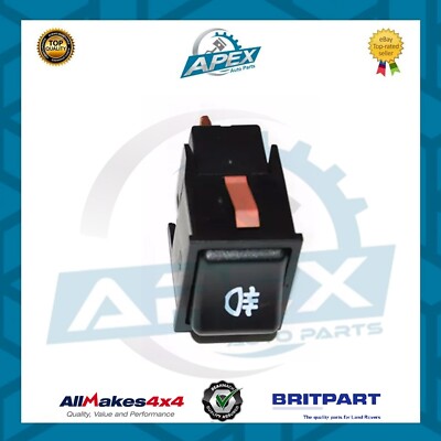 REAR ONE TOUCH FOG LAMP SWITCH FOR LAND ROVER DEFENDER 90 110 130 ...