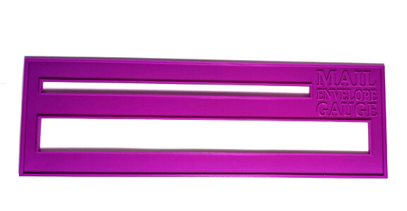 USPS measurement tool, flat envelope thickness gauge, mail shipping ...