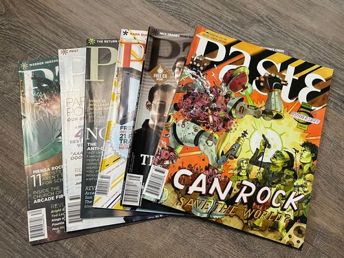 PASTE Magazine 2008 Set of 6 - No CDs | eBay