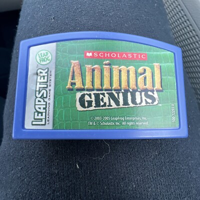 LEAP FROG LEAPSTER ANIMAL GENIUS CARTRIDGE 2009 | eBay