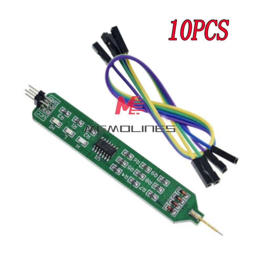 10PCS Logic Tester Pen Level Tester DC 5V 3.3V Digital Circuit Debugger ...