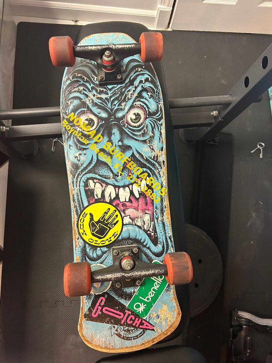 Rob Roskopp Face Vintage santa cruz skateboard Original From Rob Roskopp Face Vintage santa cruz skateboard Original From
