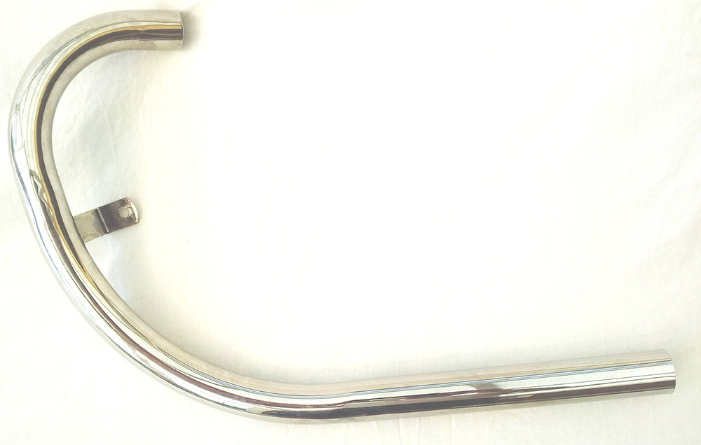 BSA+C15+Exhaust+Pipe+40-2835+1958+Onwards+SUPERB+Quality+Chrome+Finish ...