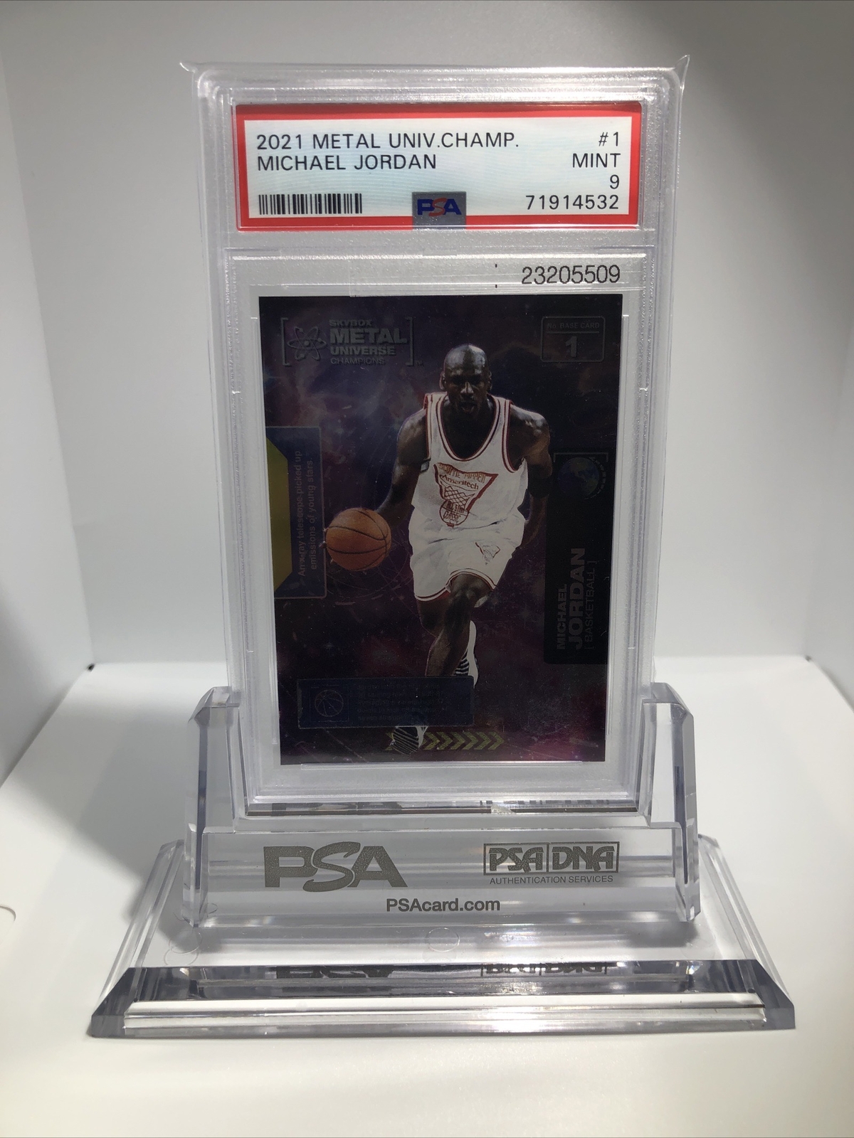 2021 Skybox Metal Universe Champions - Gold Spectrum #1 Michael Jordan ...