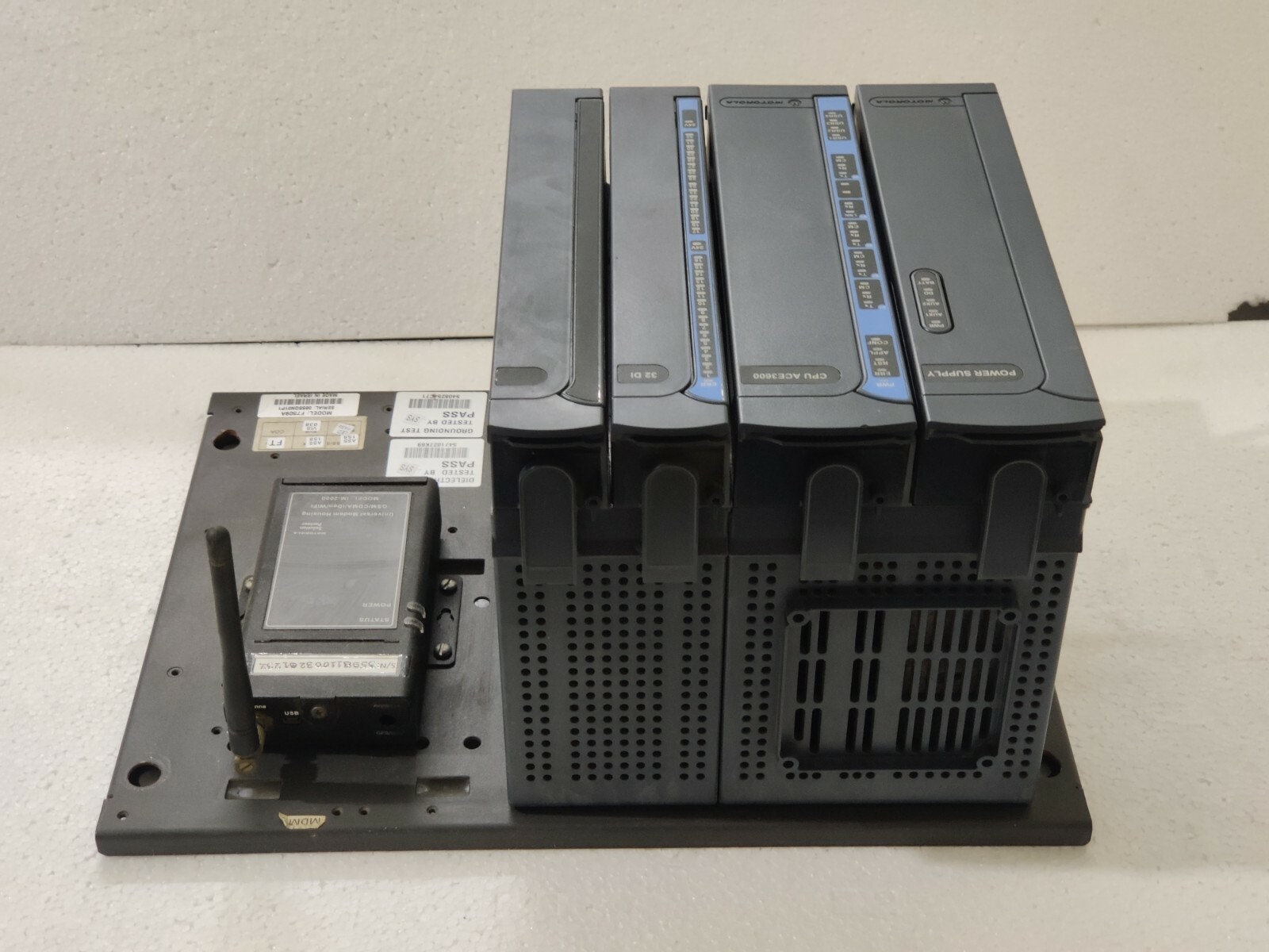 Motorola CPU Ace3600 and Power Supply SCADA Remote Terminal FLN3524A ...