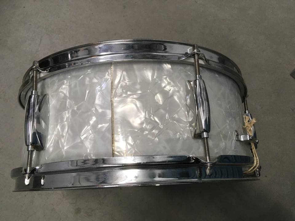 Gretsch Round Badge 5x14 WMP Snare Drum, 1969 Blueish Color, Beautiful ...