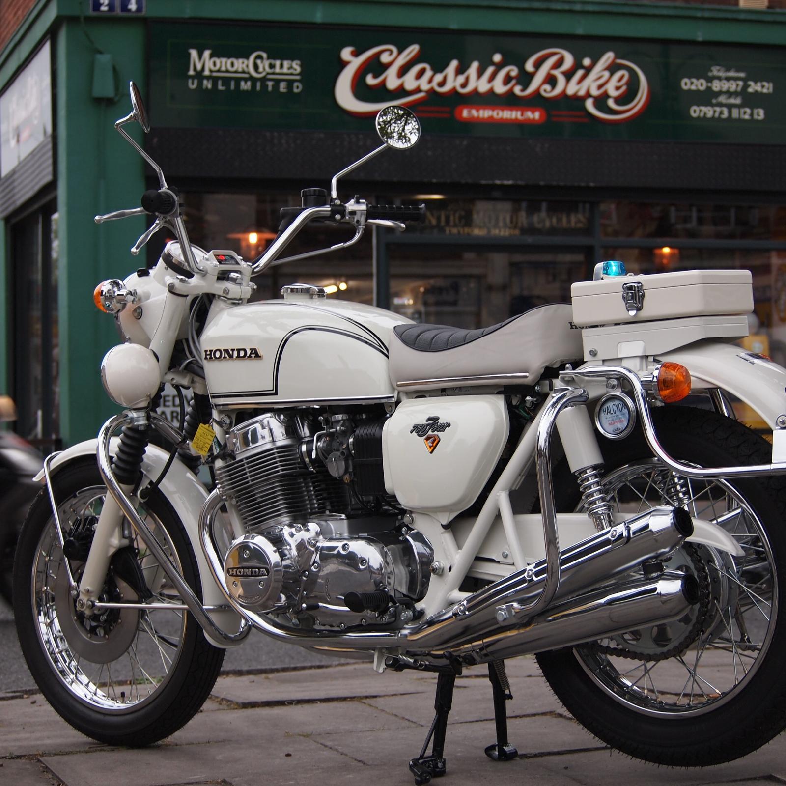 Honda CB750 P2 Police Classic Vintage Rare, Concours d' Elegance ...