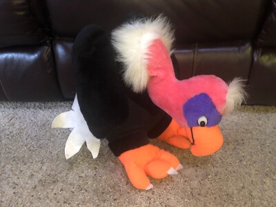 Vintage 1991 Acme 12" Buzzard Vulture Rare Plush Stuffed Animal Toy | eBay