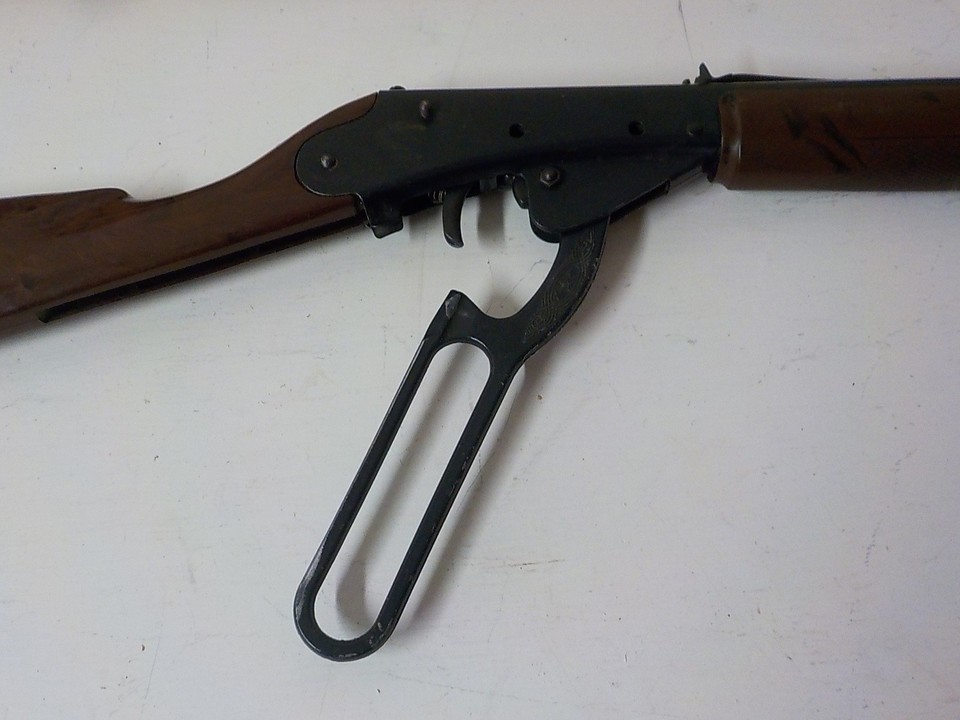 Vtg 1956 Daisy Model No 111 BB Gun Lever Action Pat. 2,758,586 NOT RED ...