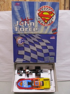 1999 Action John Force Castrol Superman Mustang Funny Car 1/24 | eBay