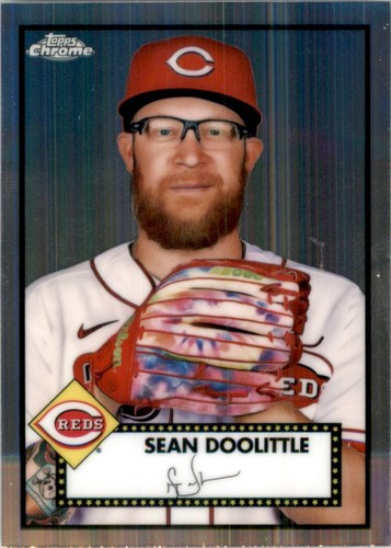2021 Topps Chrome Platinum Anniversary Sean Doolittle Cincinnati Reds #452 | eBay