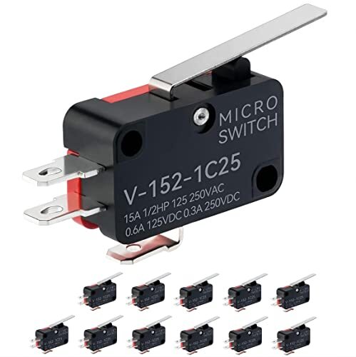 Lead Limit Switch SPDT 3 Pin Snap Action Micro Switch Multi-Model ...