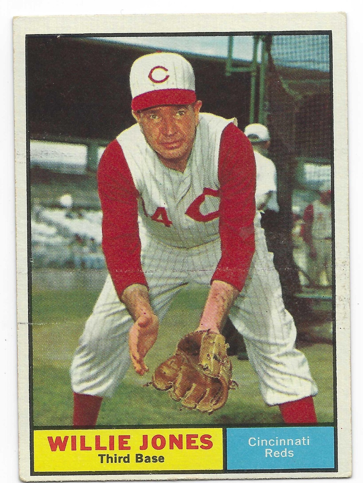 1961 Topps Baseball #497 Willie Jones FAIR/GOOD 497 Cincinnati Reds | eBay