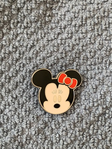 Disney Trading Pin - Minnie Mouse Face Mini Pin | eBay