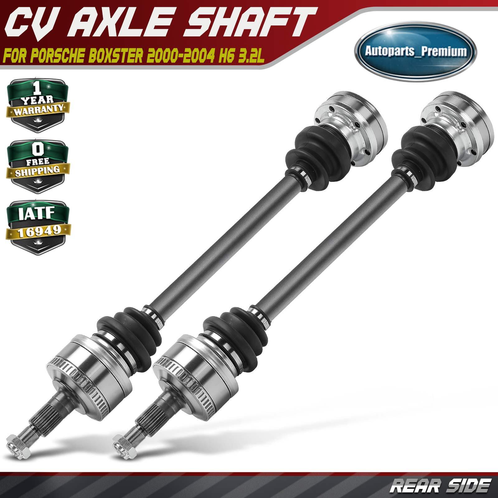 2x 680mm Rear Side CV Axle Assembly for Porsche Boxster 2000-2004 H6 2 ...
