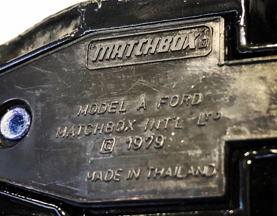 Vintage 1979 Matchbox Intl Ltd Rice Krispies Model A Ford Diecast Used ...